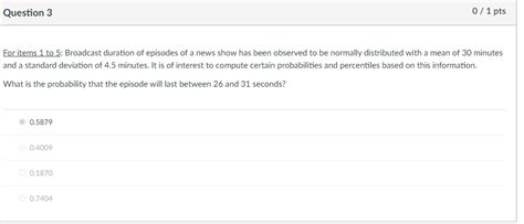 Solved Question 3 0 1 Pts For Items 1 To 5 Broadcast