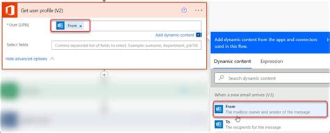 power automate get display name from email sharepoint and microsoft power platform tutorials