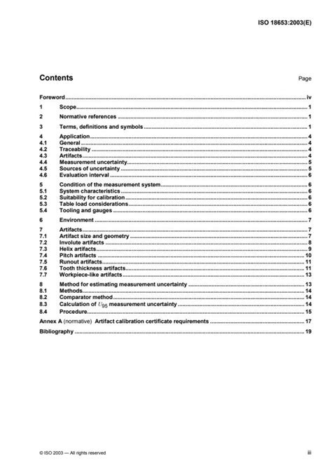 ISO Gears Evaluation Of Instruments For The Measurement Of Individual Gears