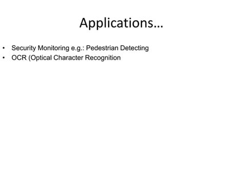 Introduction To Object Recognition Pptx