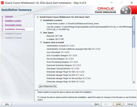 Working With Oracle Soa Suite 12c Soa Suite 12c Installation On Windows 108187