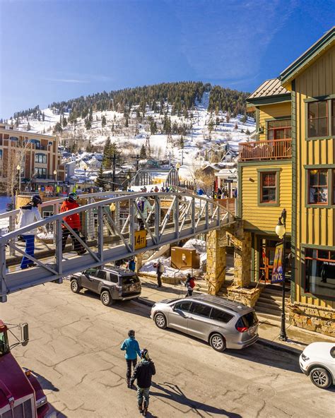 Revitalization Project For Main Street Park City Utah A Community