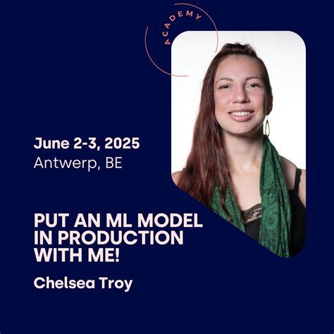 🚀 Put An Ml Model In Production For Real Skip The Theory—join Chelsea Domain Driven Design