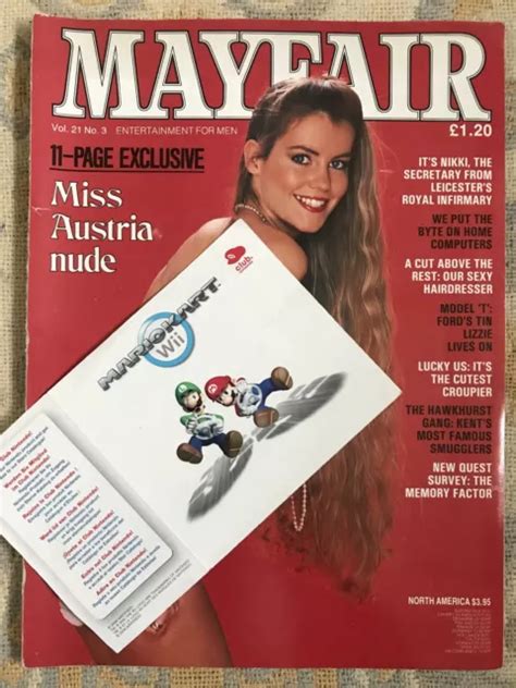 Mayfair Magazine Volume Number Picclick Uk