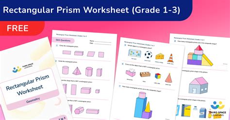 Free Rectangular Prism Worksheet Free Rectangular Prism Worksheet