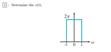 Solved Determine The X T Chegg Com