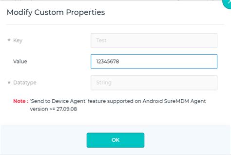 How To Modify Custom Properties At Device Level For Individual Devices
