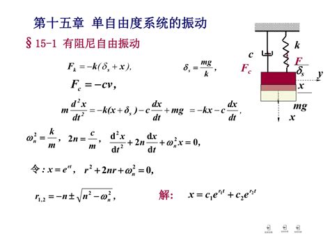 《单自由度系的振动》ppt课件