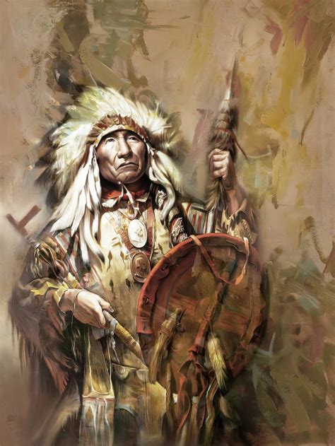 Native American Art Hty62 Painting By Gull G Saatchi Art