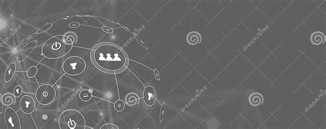 Abstract Artificial Intelligence Cloud Computing Machine Learning Technology Web Background