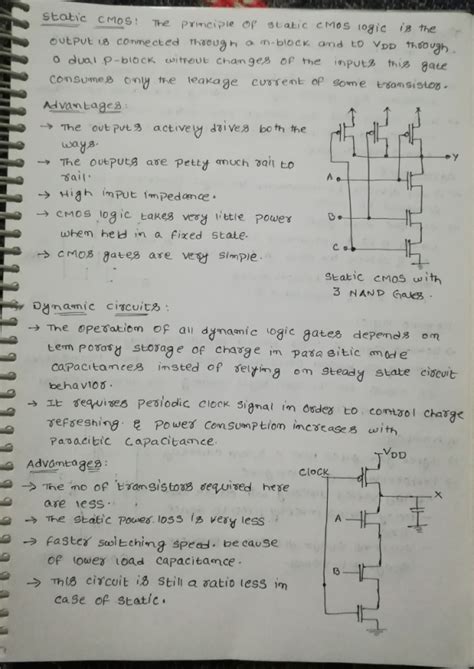 explain in details what are they with examples and advantages static cmos dynamic circuits