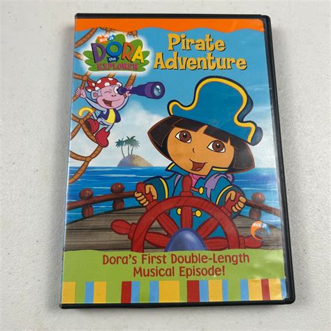 Dora The Explorer Pirate Adventure Dvd 2004 Nick Jr Double Length Ebay