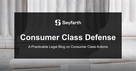 Class Action Litigation Resources Consumer Class Defense Blog Class Action Litigation Resources Consumer Class Defense Blog