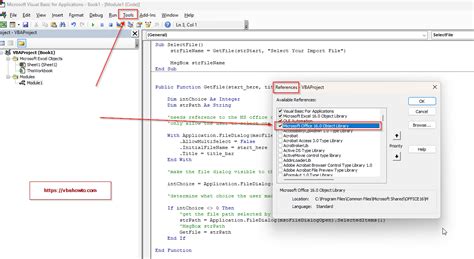 How To Pick A File To Load In VBA