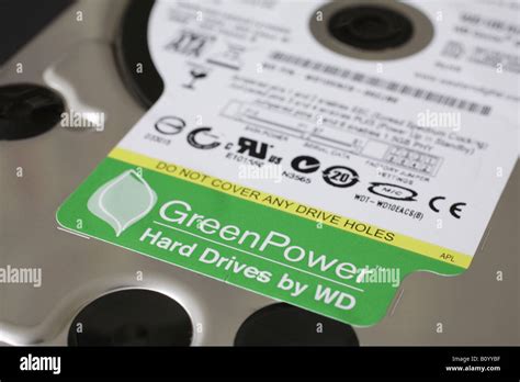 Eco Friendly Computing Computer Hard Drive With Considerably Reduced Power Consumption By