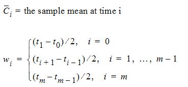 Sparse Sampling Calculation
