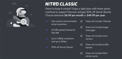 Discord Nitro Vs Discord Nitro Classic Understanding The Differences