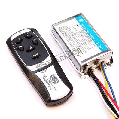 220V AC 3Ch Wireless Remote Control Switch Transmitter And Receiver Electroncart