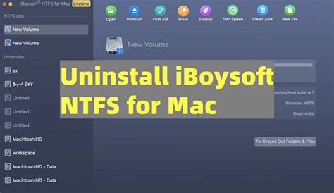 How To Remove Everything Of Ibabesoft NTFS For Mac