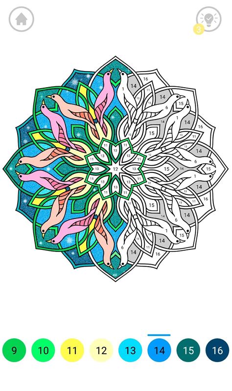 Mandala Color By Number Mandala Coloring Book Apk For Android Download