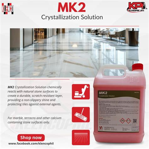 Klenco Mk2 Crystallization Solution Stone Care Cleaning Chemical Marble Floor Restoration Polish