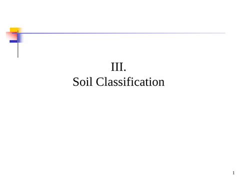 PDF III Soil Classification CIVILITTEE Craigs Soil Mechanics