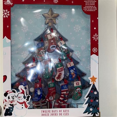 Disney Holiday Disney Twelve Days Of Keys Advent Calendar Christmas