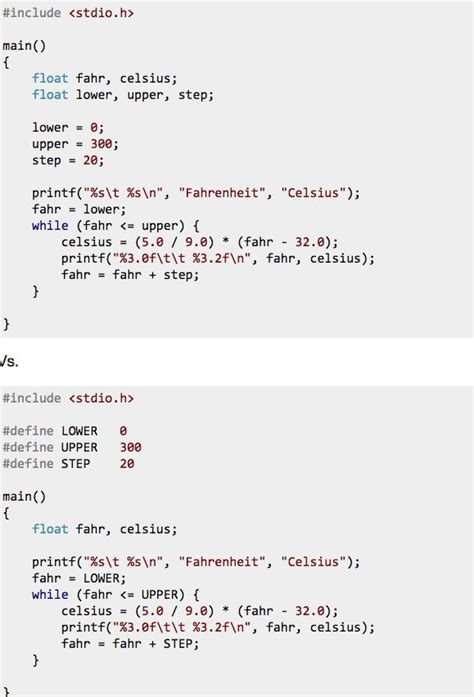 Symbolic Constants