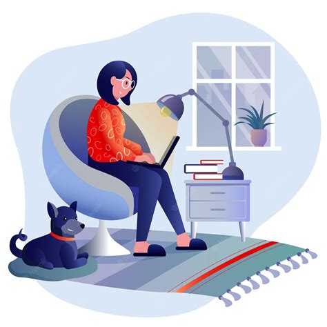 Premium Vector Remote Work