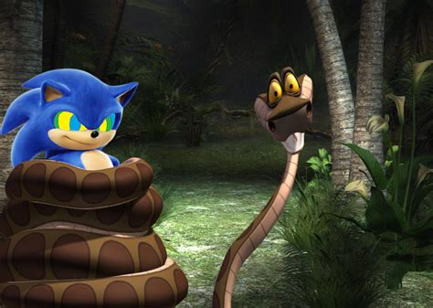 Kaa Meets Movie Sonic By Sonicnagaclub On Deviantart