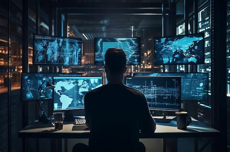Premium Ai Image Cybersecurity In The Digital Age