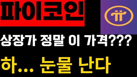 파이코인 드디어 뜨거운 눈물이 흐르는 날입니다 파이코인 파이코인kyc인증 파이코인전망 비트코인 알트코인 도지코인 시바이누 리플 Youtube