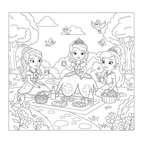 25 Free Princess Sofia Coloring Pages Pdf Coloriagevip