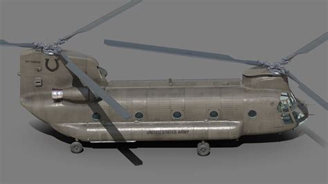 쌍발 엔진 대형 헬리콥터 3d 모델 115 Max Obj Unknown Free3d