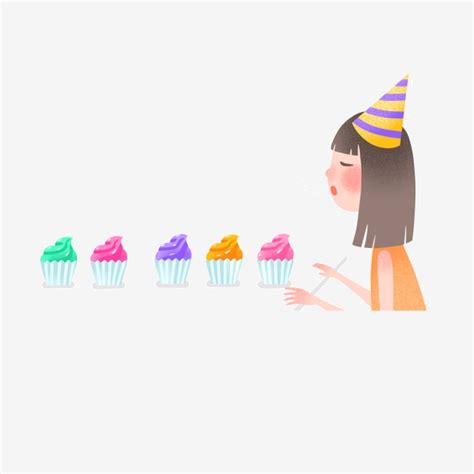 عيد ميلاد فتاة عيد ميلاد شخصية للرسوم المتحركة رسم كاريكاتوري تنزيل