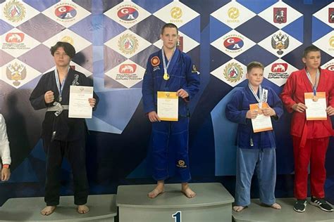Спортсмены из Хакасии на пьедестале первенства России по грэпплингу