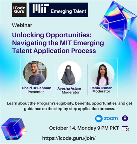 Ubaid Ur Rehman On Linkedin Mit Emergingtalent Webinar