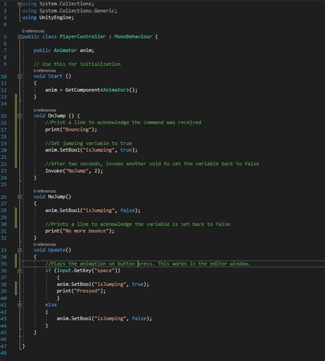 Trying To Get Animation To Play Upon Command Unity Engine Unity Discussions