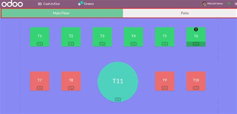 how to manage pos order interface with the odoo 15