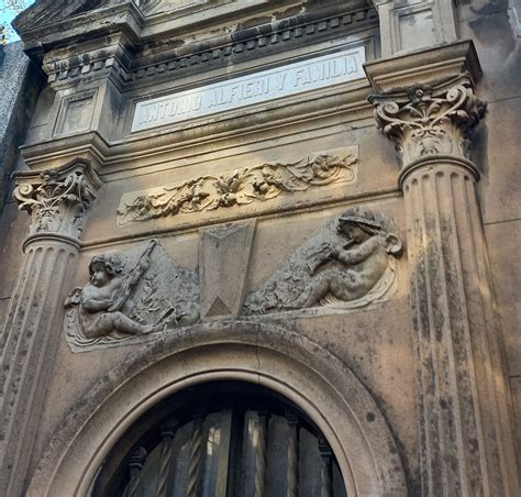 Patrimonio Funerario En El Cementerio De La Recoleta Antonio Alfieri
