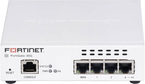 Fortinet Fortigate 30g High Performance Utm For Small Networks 4 Port