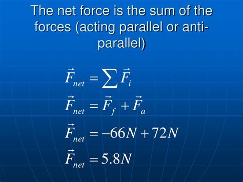 PPT Net Force PowerPoint Presentation Free Download ID 5311979
