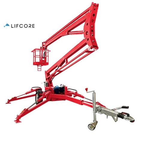 Lifcore 1618m Small Towable Boom Lift With Jlg Design Trailer Mounted