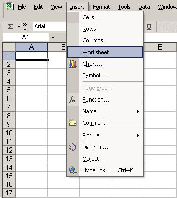 Excel XP Working With Multiple Worksheets