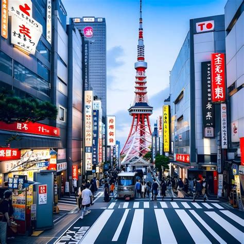 Torre De Tokio Ciudad De Tokio Foto Premium