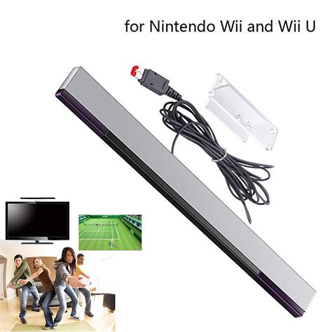 Sensor Bar Replacement Wired Motion Sensor Bar Compatible For Ns Wii Wii U Game Console