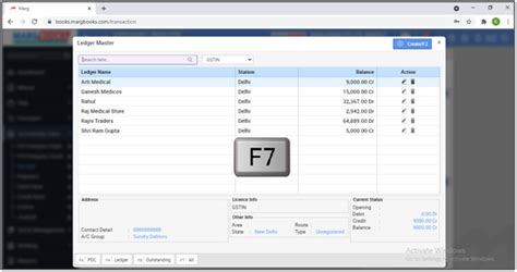 If All Ledgers Does Not Display At The Time Of Creating Receipt Entry