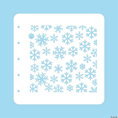 Nellies Choice Stencil A6 For Magnetic Colour Set Christmas Time