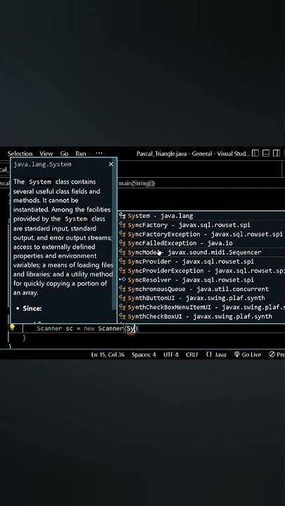 Pascal Triangle Using Java Program Taking Input From User Java Program Codewithavi Youtube
