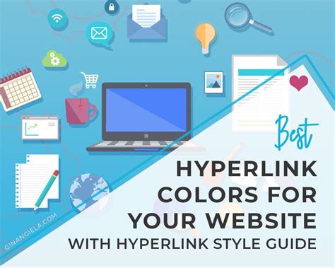 Best Hyperlink Colors For Your Artist Website With Hyperlink Style Guide
